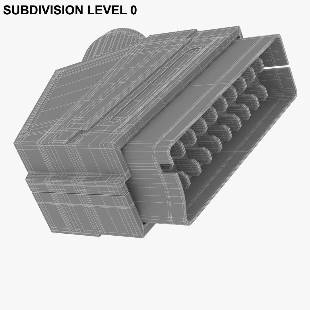 3d obj scart connectors