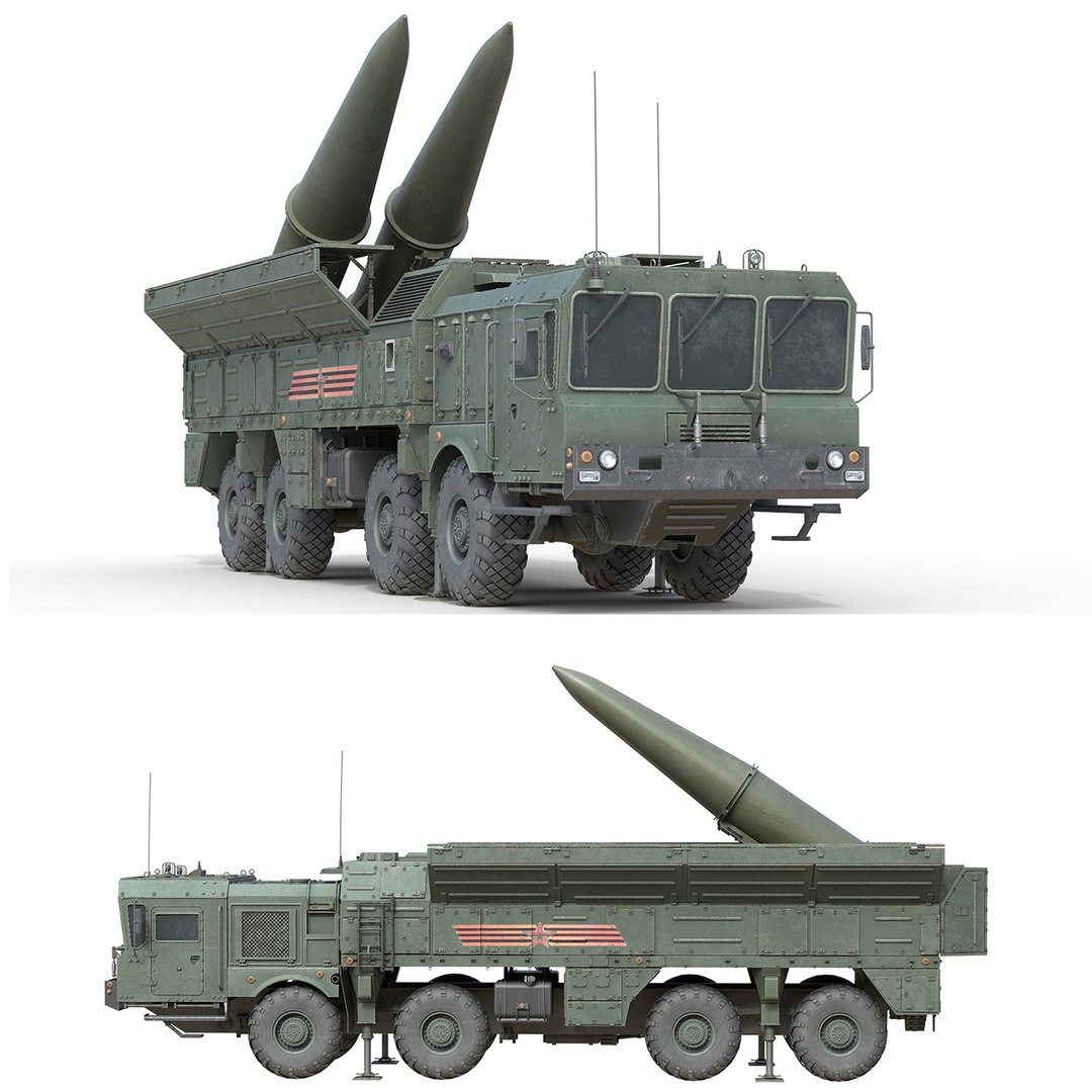 3D Model 9K720 Iskander Short Range Ballistic Missile - TurboSquid 2342322