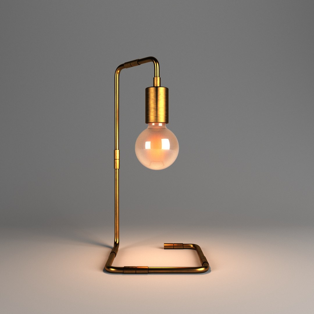 3D Table Lamp Lights V-ray - TurboSquid 1522095