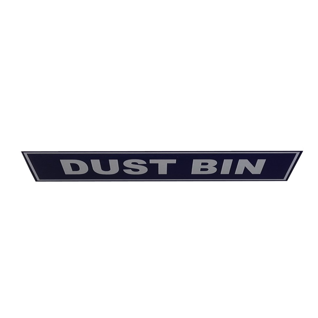 Dustbin Label 3D - TurboSquid 2172661