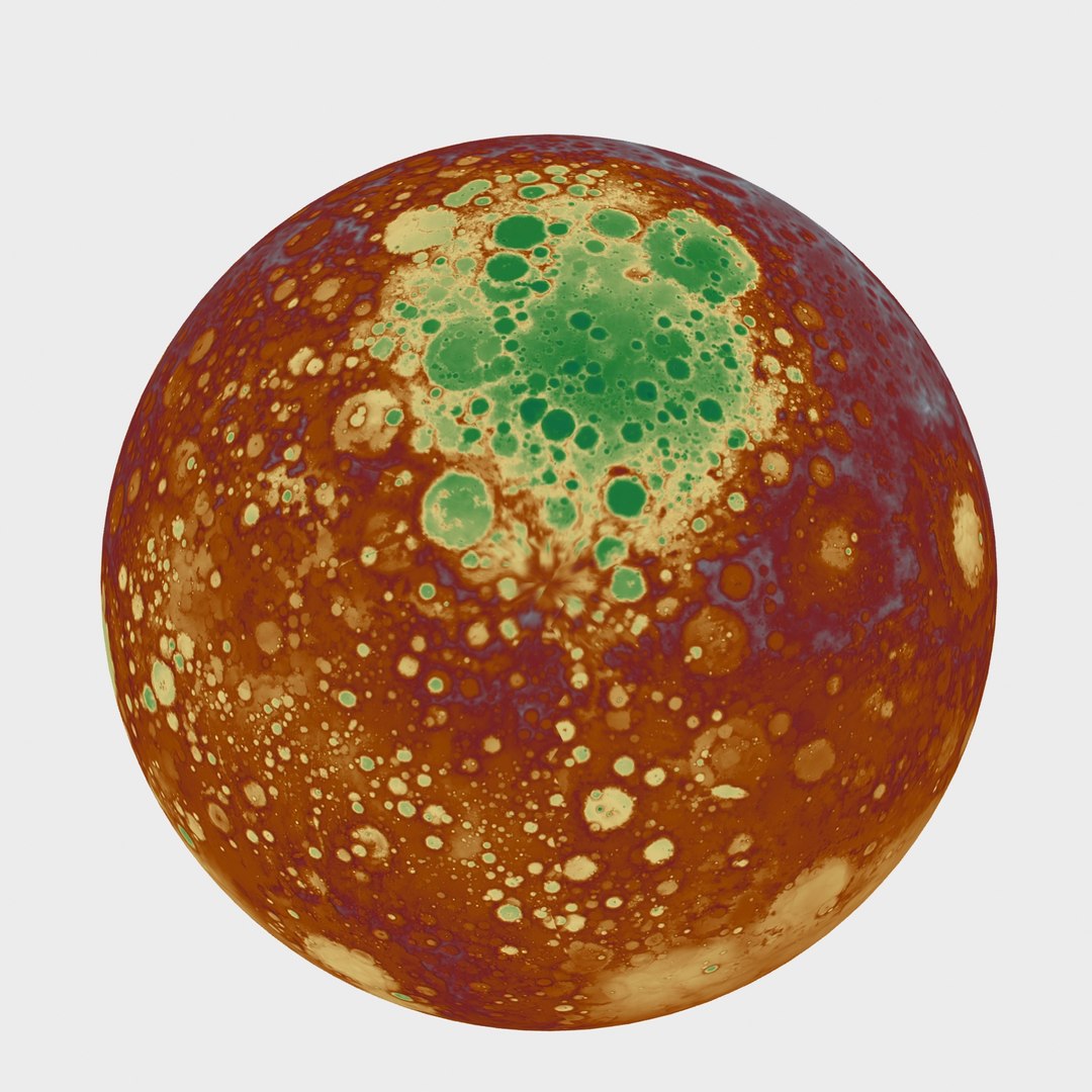 3d Mars Model