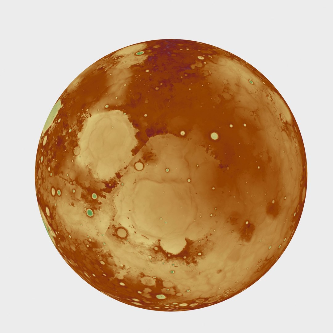 3d Mars Model