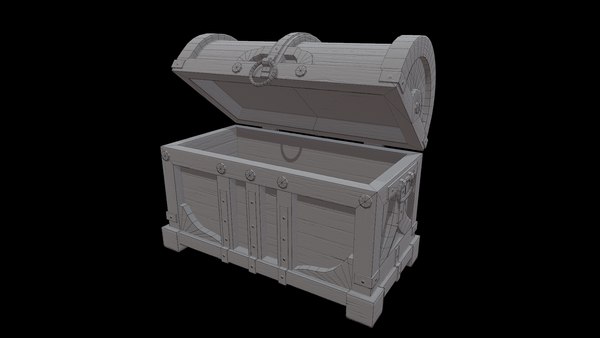 Old chest model - TurboSquid 1402882