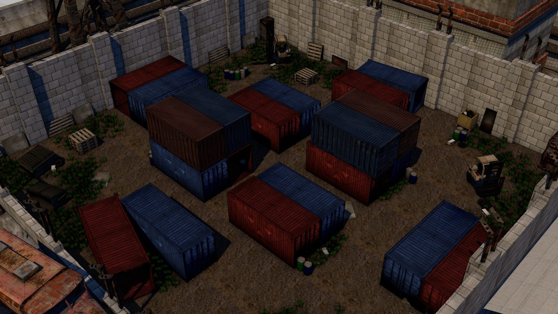 C4d Army Forward Base