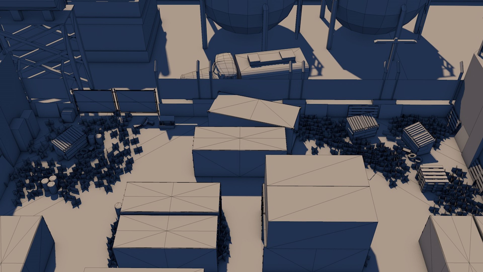 C4d Army Forward Base