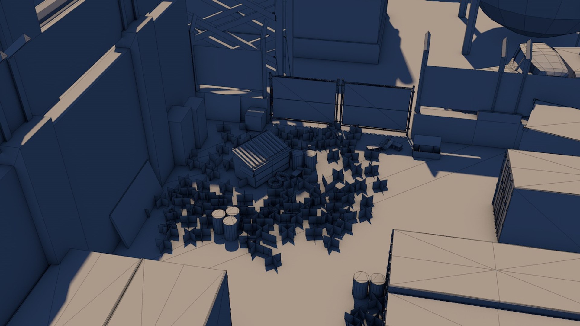 C4d Army Forward Base