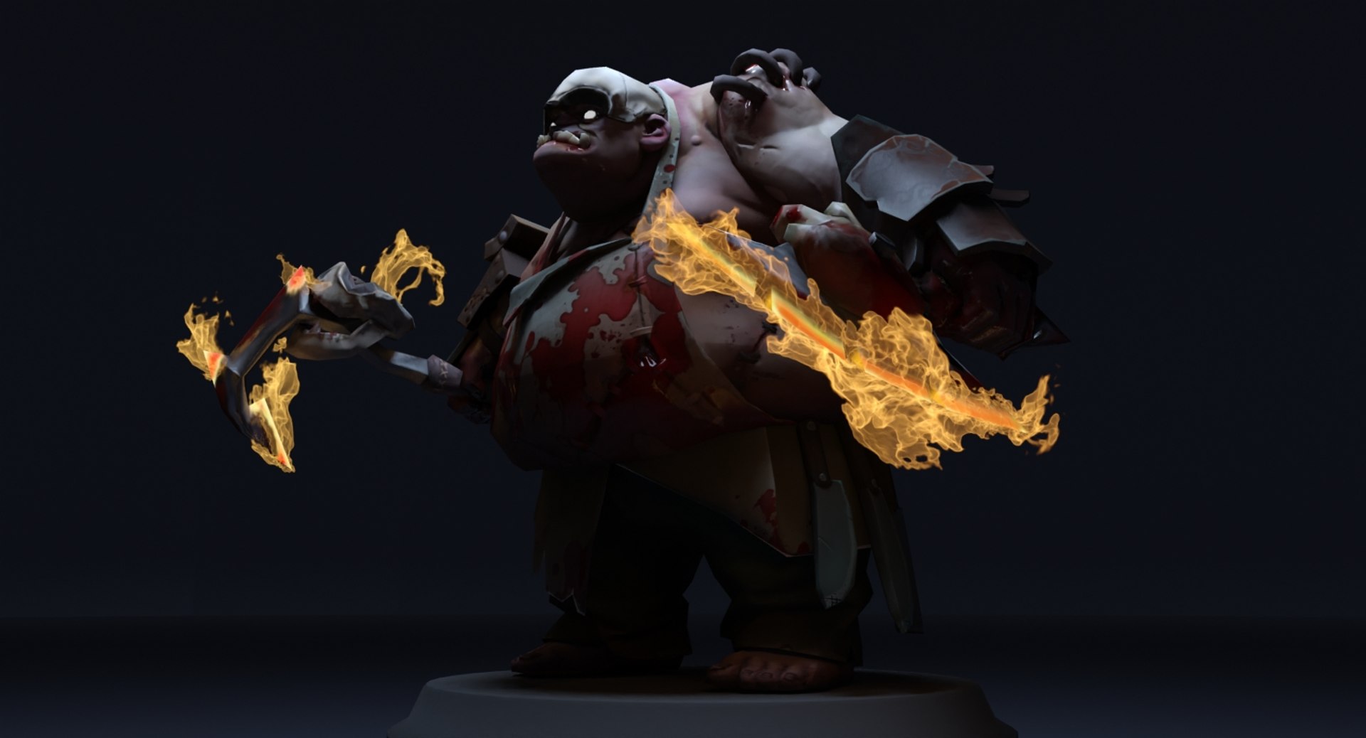 Set Pudge Pbr 3D - TurboSquid 1450737