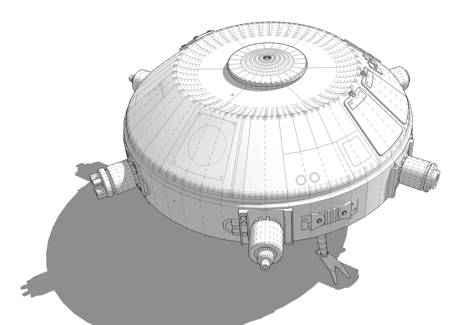 3d Model Nuclear Mines