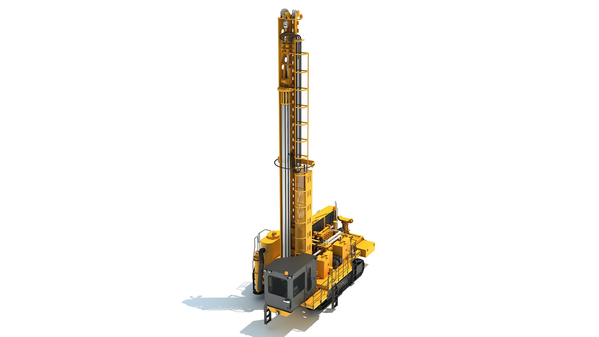 Drilling Rig 3D - TurboSquid 1730513