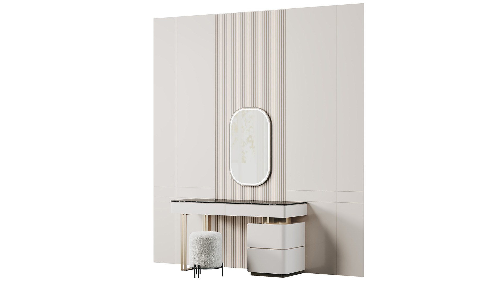 3D Dressing Table Model - TurboSquid 2336580