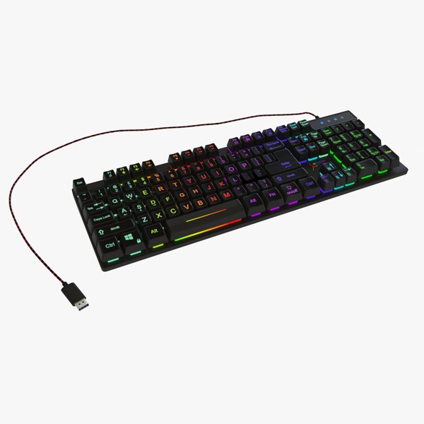 3D model gaming keyboard - TurboSquid 1592921