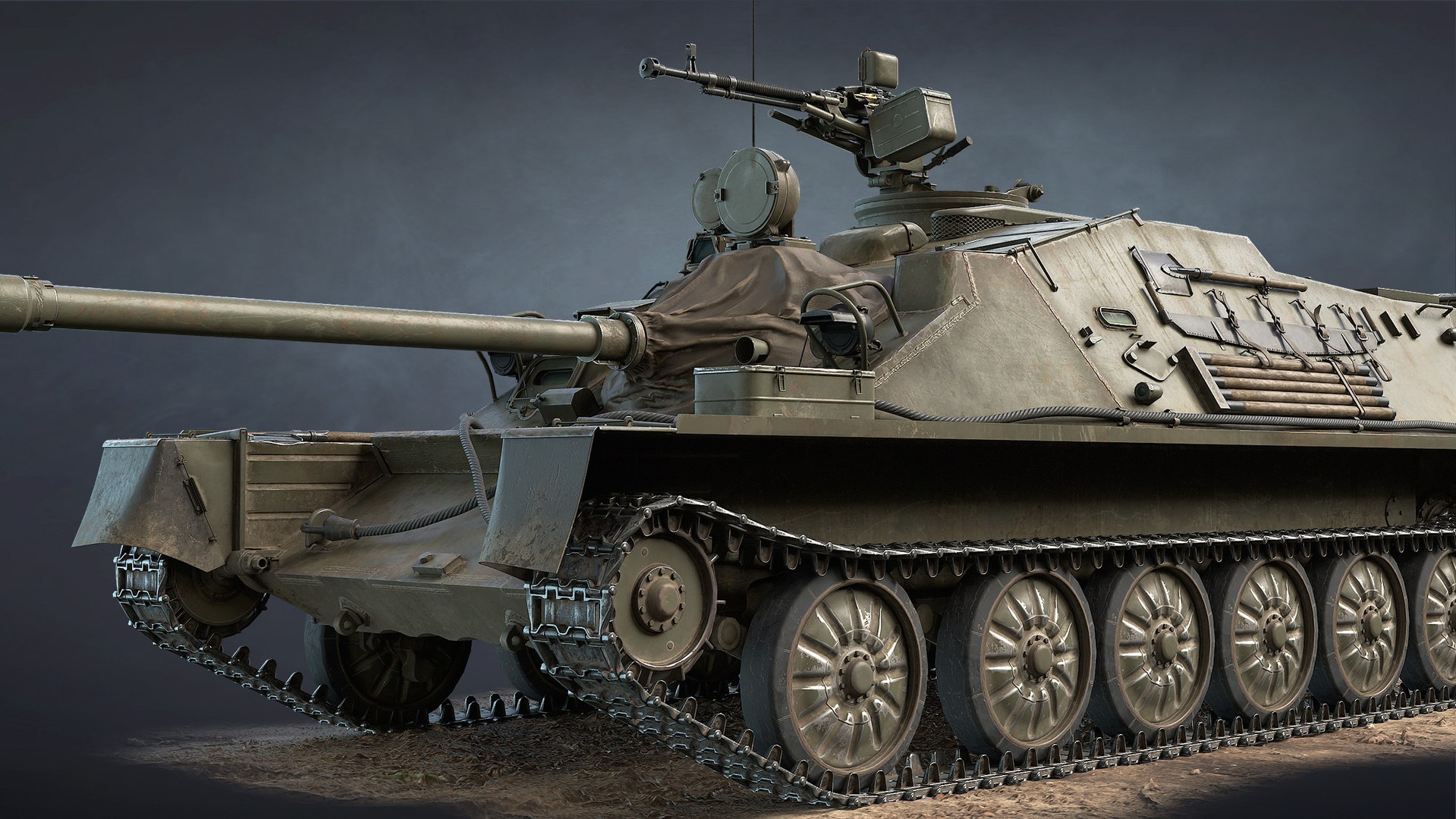 3D Model ASU-85 Self-Propelled Gun - TurboSquid 2314739
