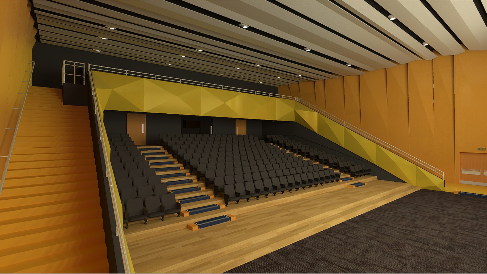 Hall Movie Model - TurboSquid 1666299