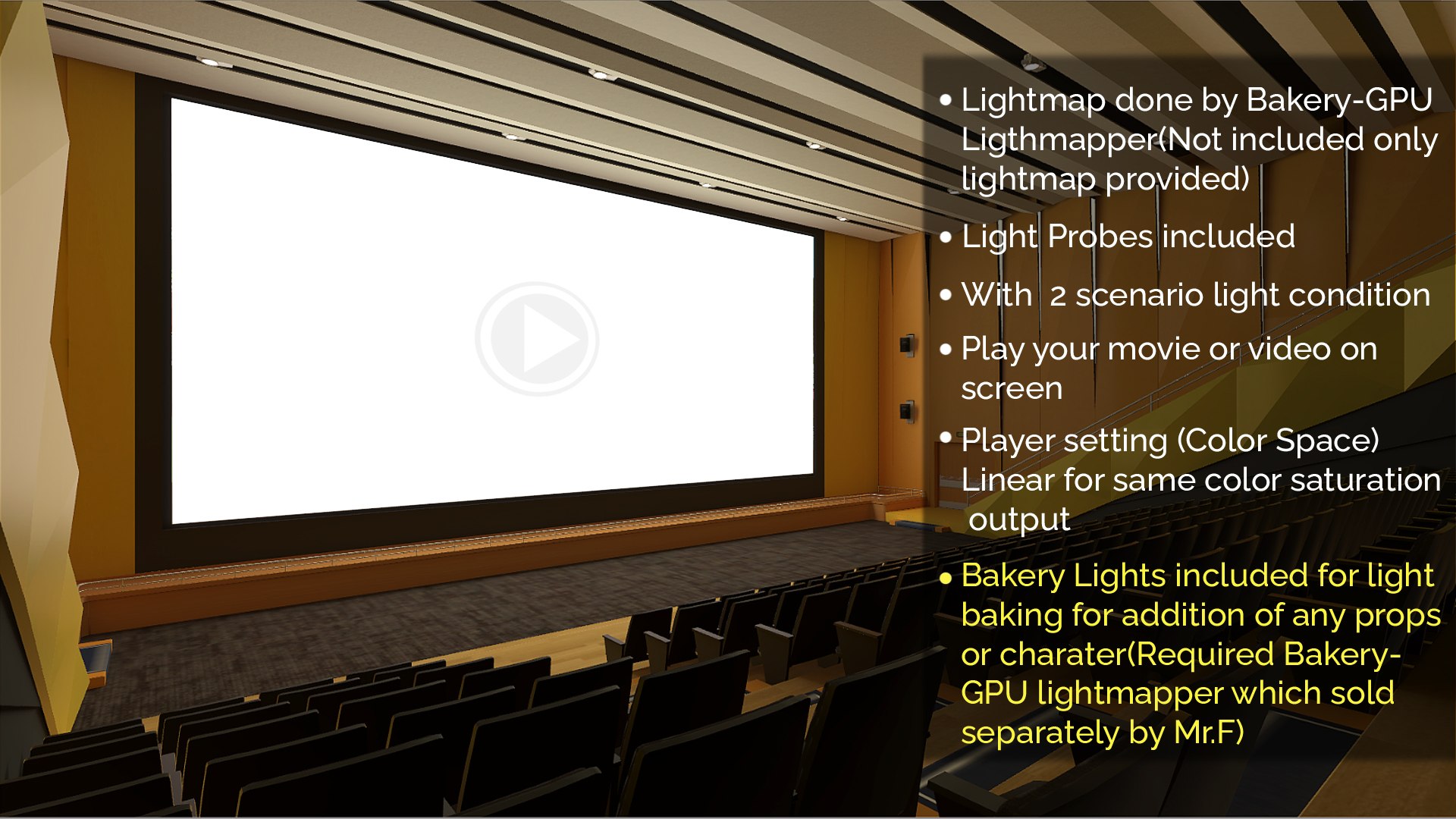 Hall Movie Model - TurboSquid 1666299