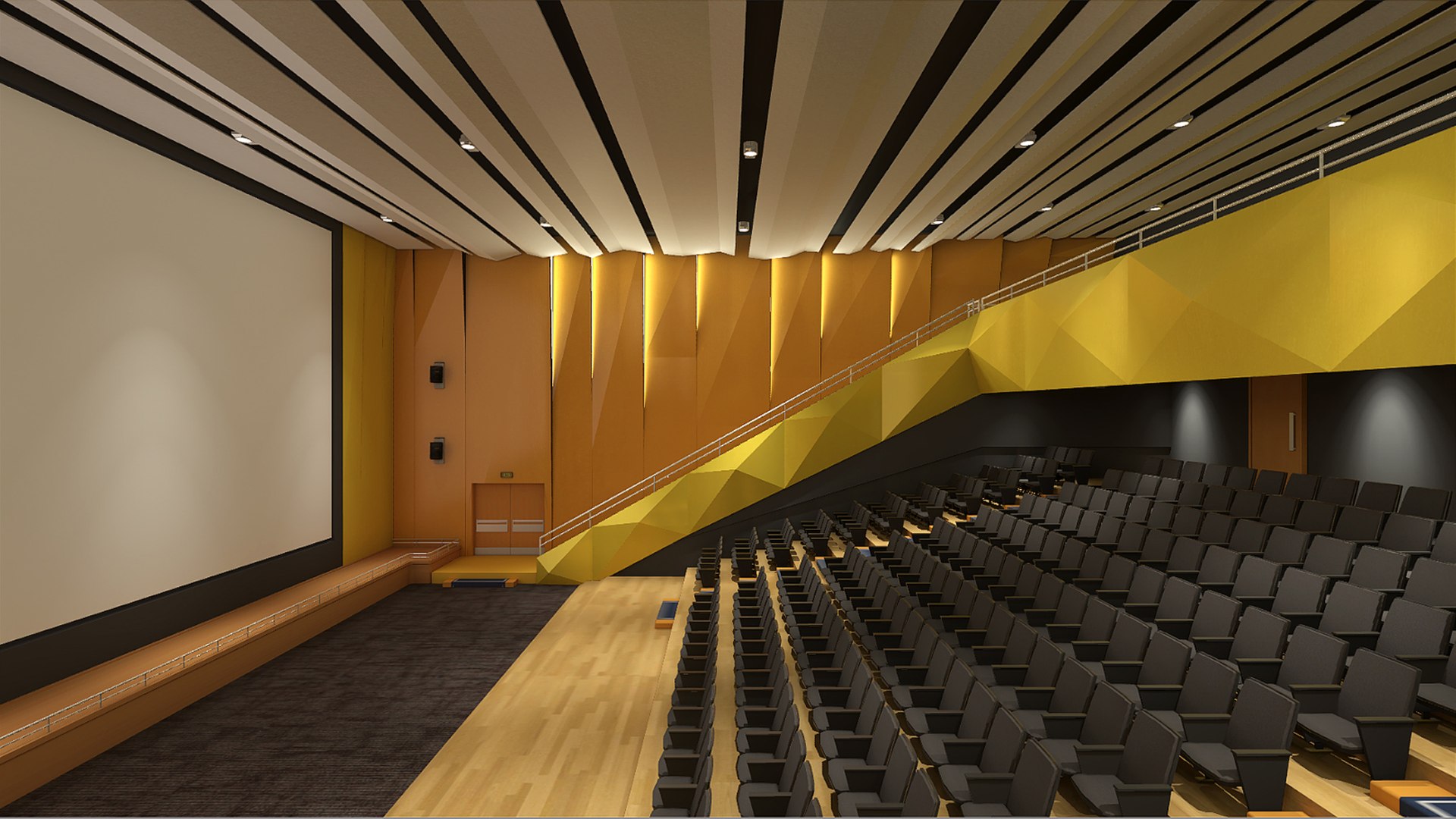 Hall Movie Model - TurboSquid 1666299