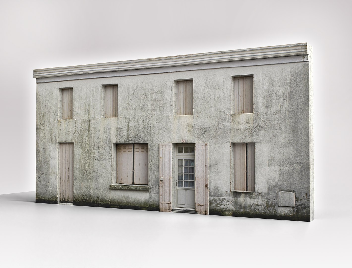 3D Model 10 Old Building Collection Assets LowPoly - TurboSquid 2080697