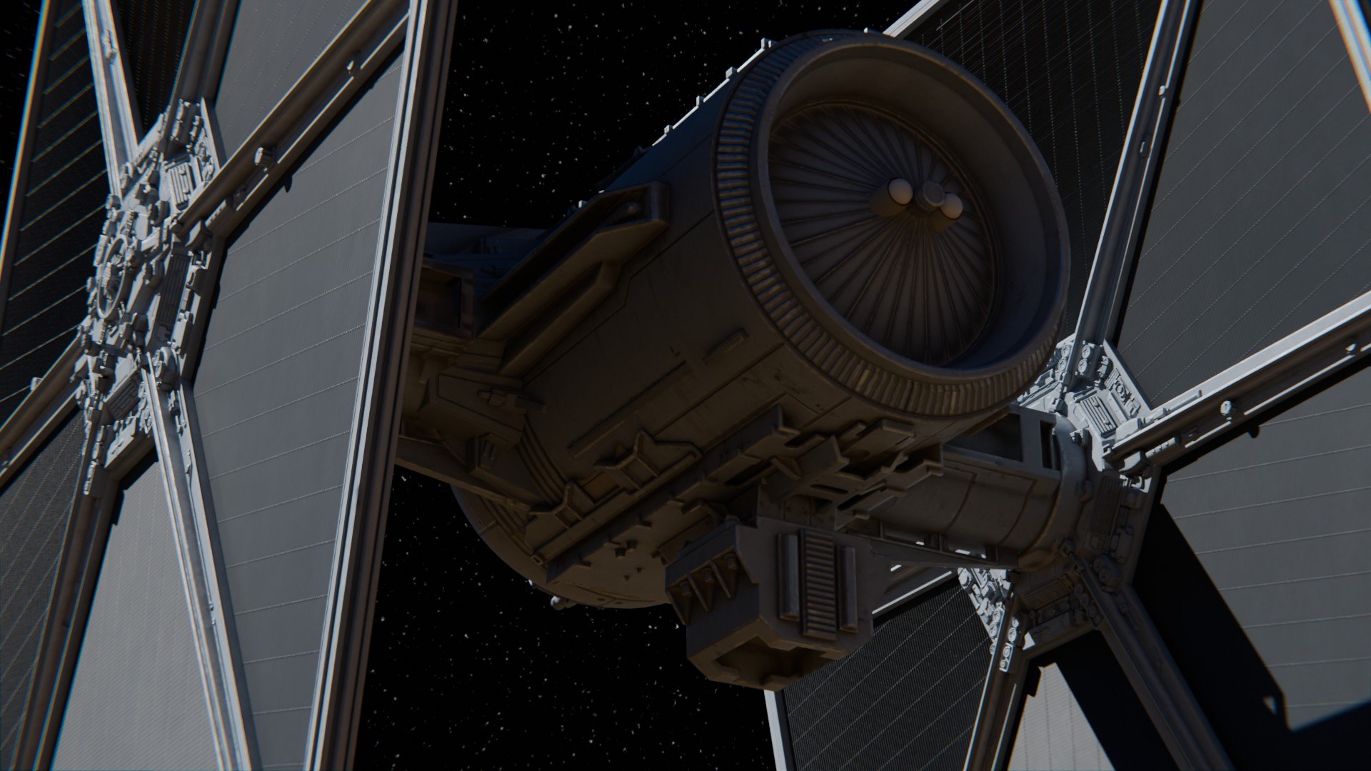 Star Wars TIE-GT Ground Targeting Fighter 3D Model - TurboSquid 2330488