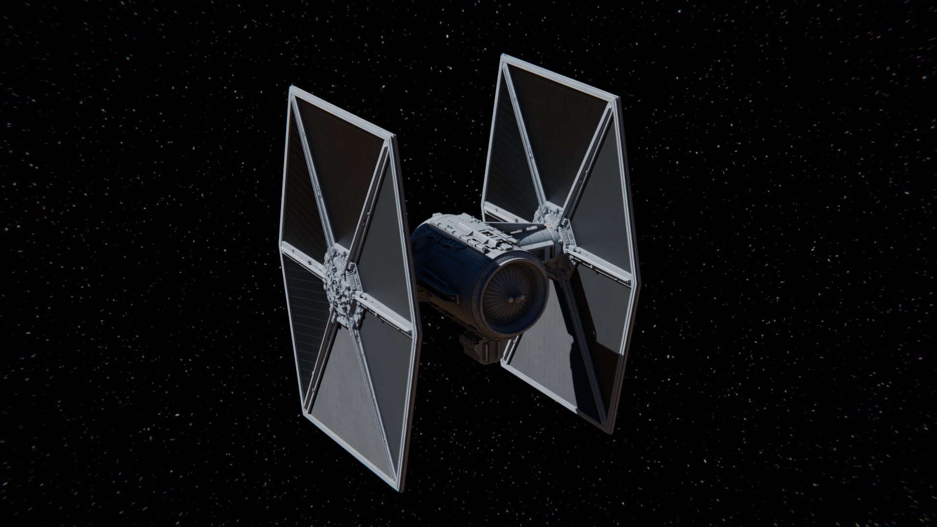 Star Wars TIE-GT Ground Targeting Fighter 3D Model - TurboSquid 2330488