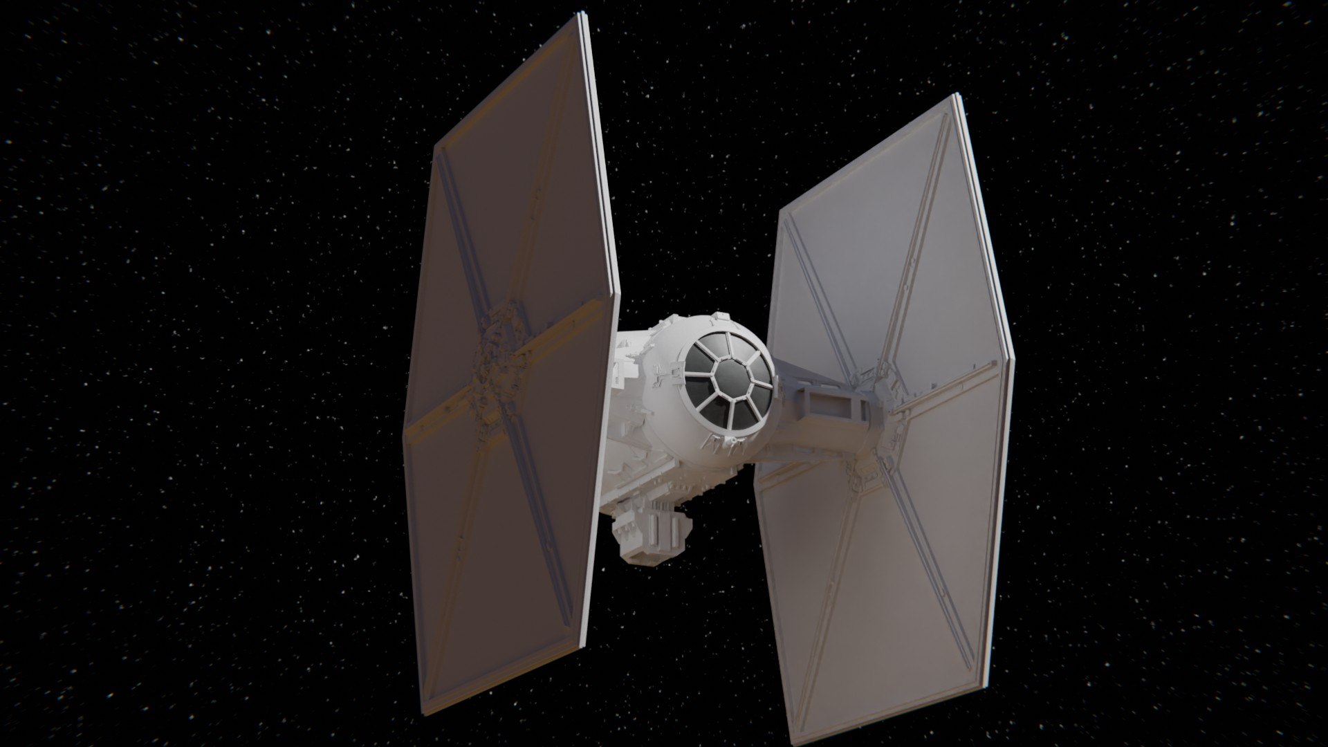 Star Wars TIE-GT Ground Targeting Fighter 3D Model - TurboSquid 2330488