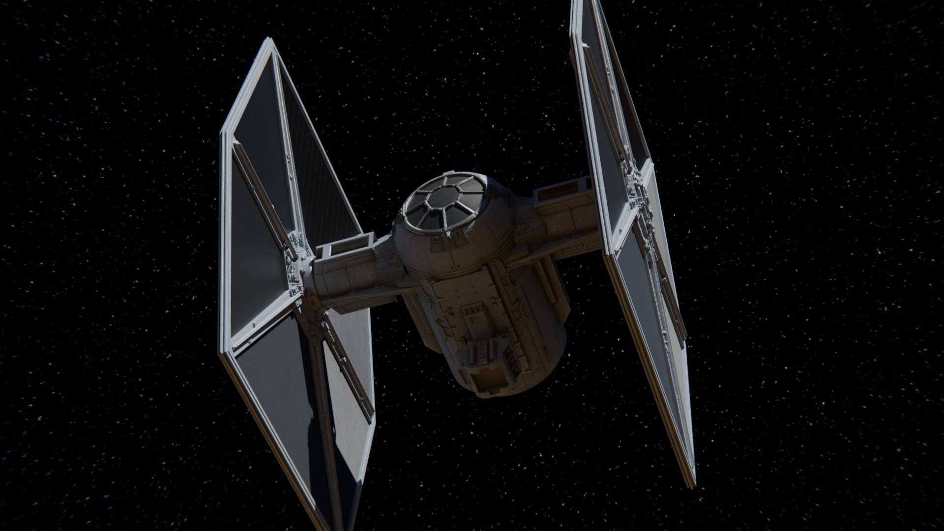 Star Wars TIE-GT Ground Targeting Fighter 3D Model - TurboSquid 2330488