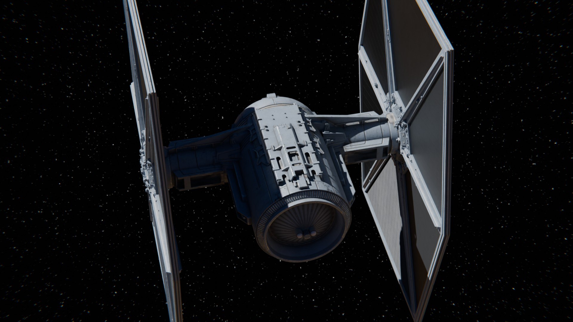 Star Wars TIE-GT Ground Targeting Fighter 3D Model - TurboSquid 2330488