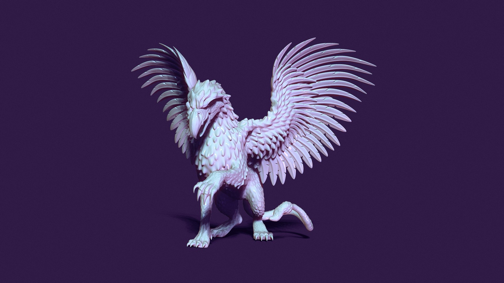 3D Griffon Griffin 3D Print Model - TurboSquid 2075160