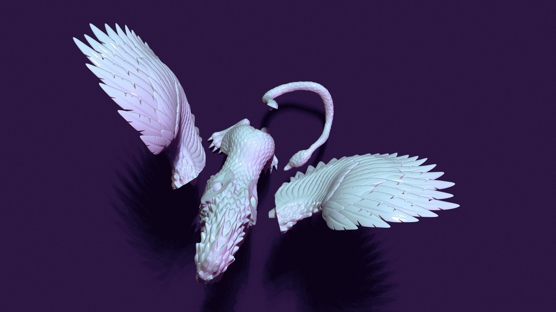 3D Griffon Griffin 3D Print Model - TurboSquid 2075160