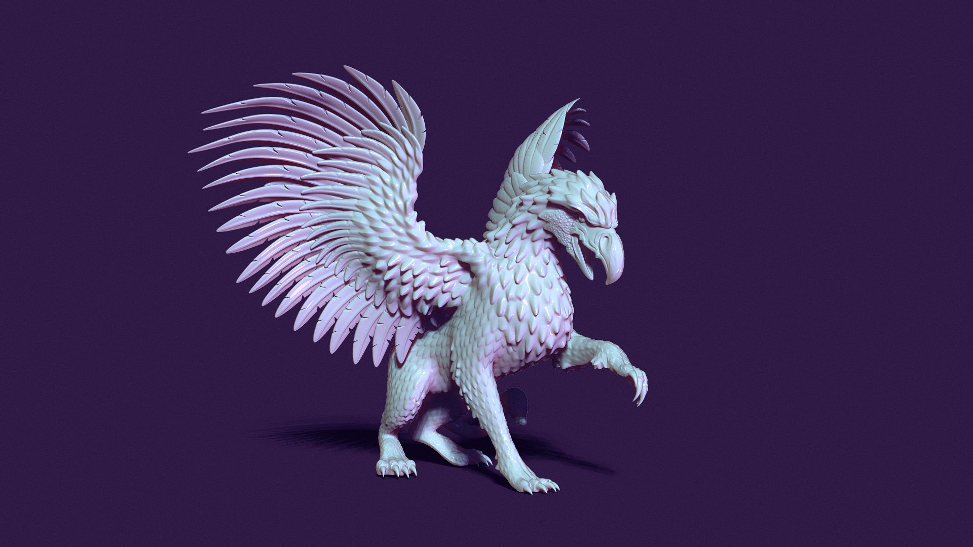 3D Griffon Griffin 3D Print Model - TurboSquid 2075160