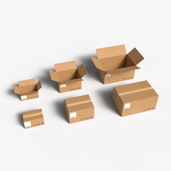 Kartonbox-Set – Klein, Mittel & Groß | Offen & Geschlossen (PBR-Packung ...