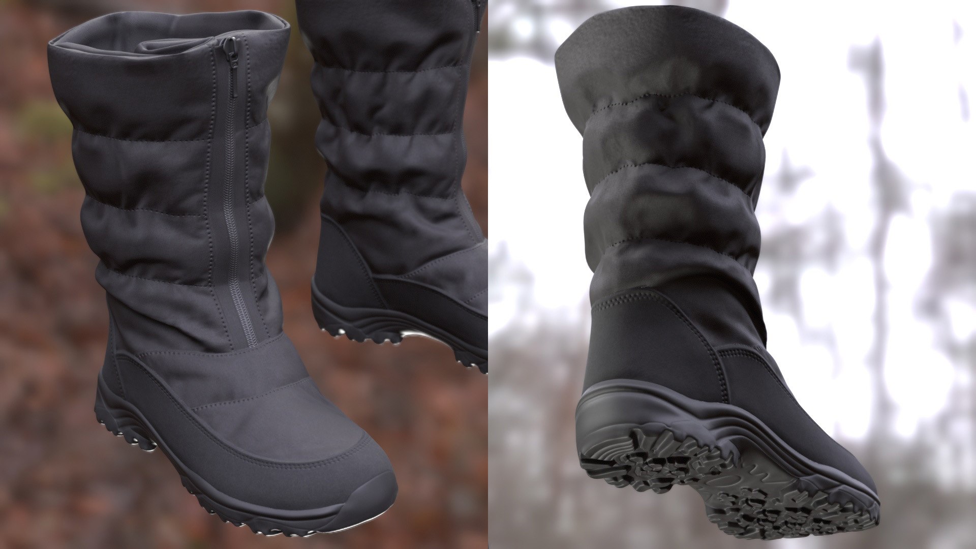 3D Boots 191 - All MH Bodies UE5 Skeletons - Rigged - TurboSquid 2323836