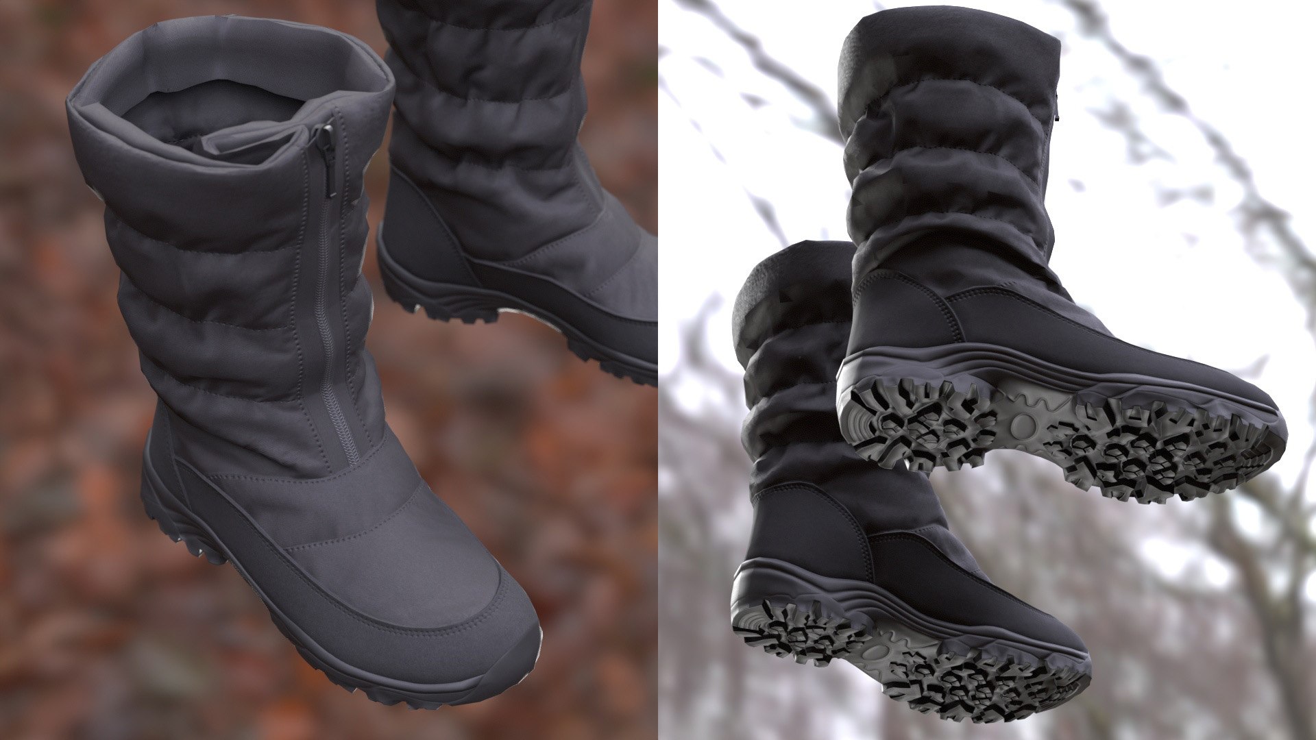 3D Boots 191 - All MH Bodies UE5 Skeletons - Rigged - TurboSquid 2323836