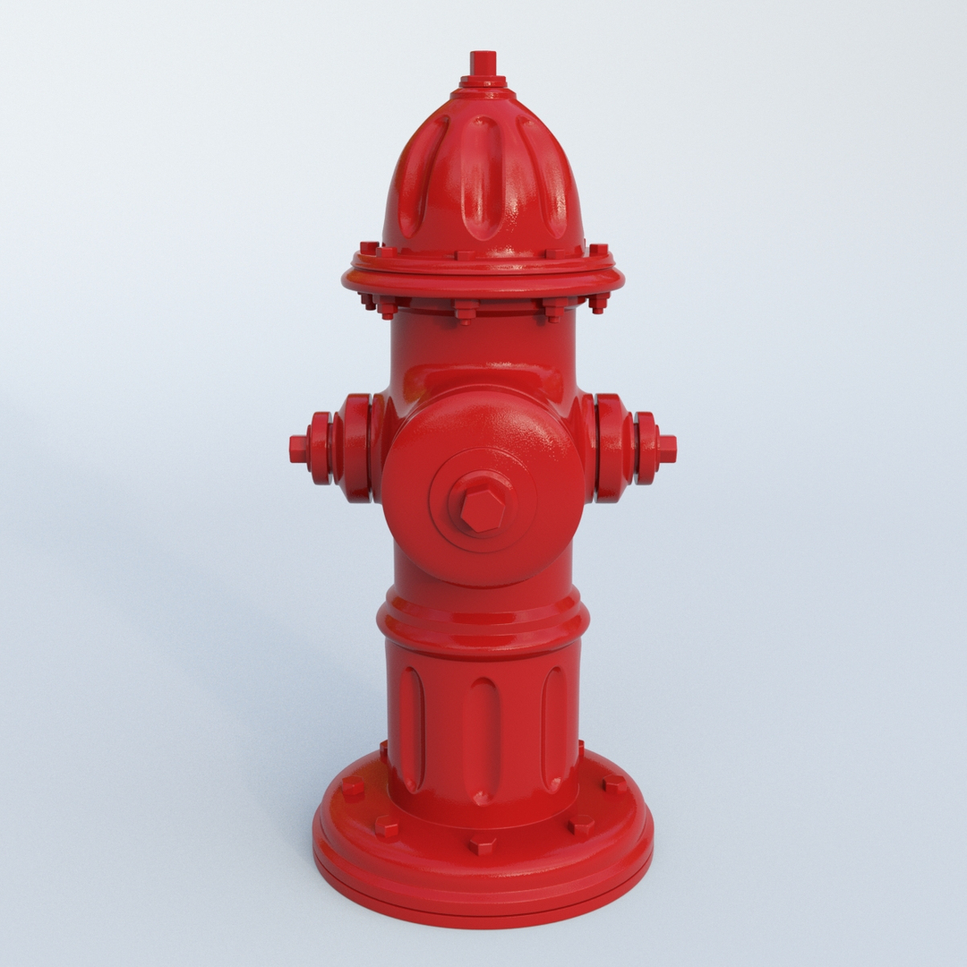 3d New Hydrant