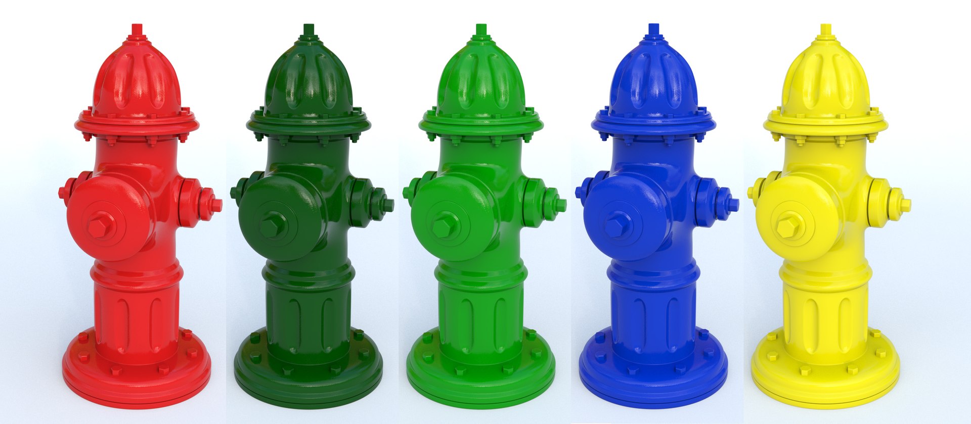 3d New Hydrant