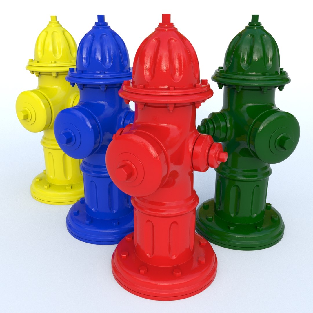 3d New Hydrant