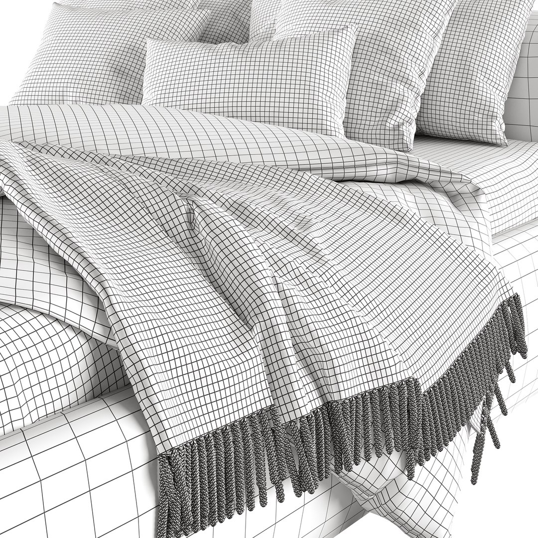 Bed Sintra 3D Model - TurboSquid 2325107