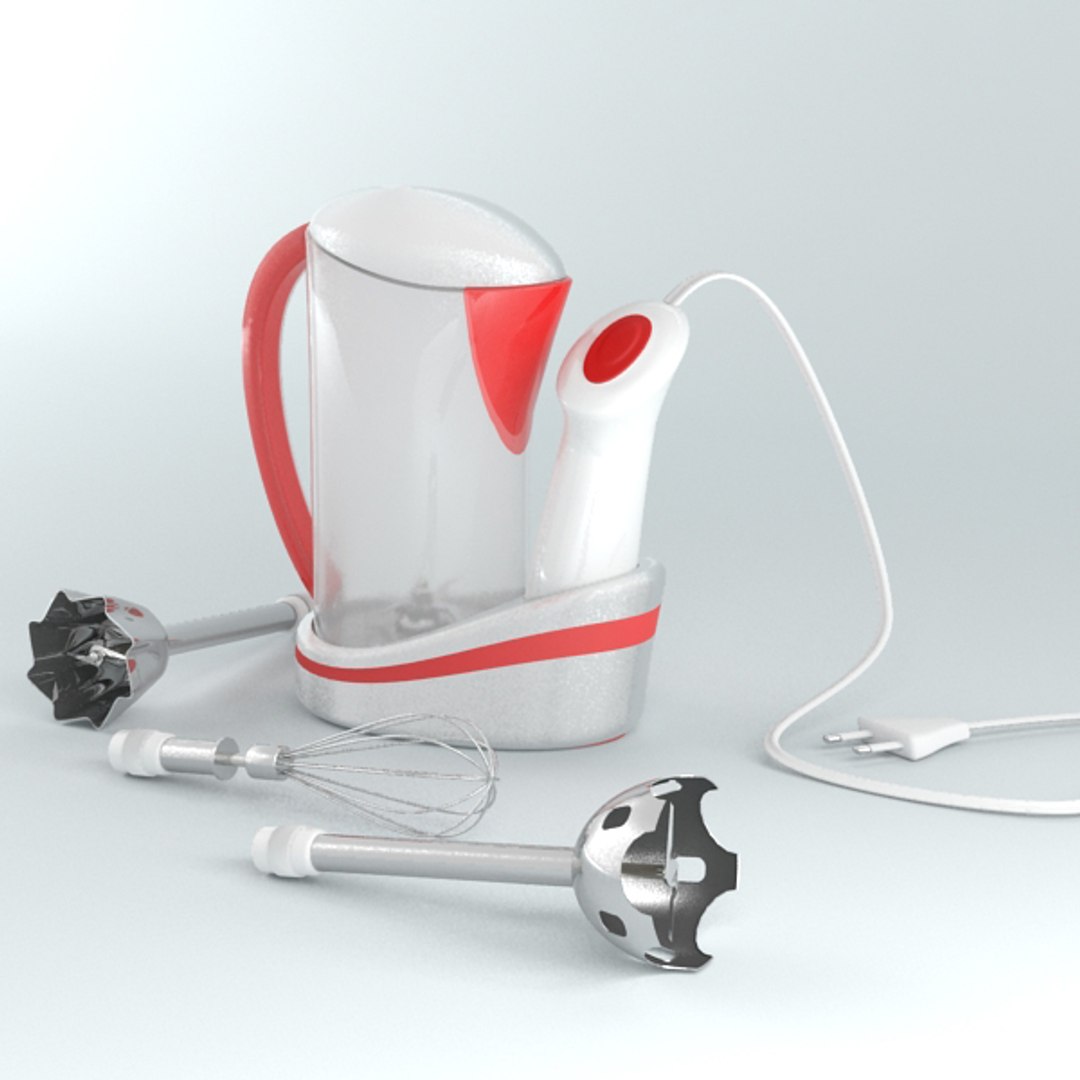 3D mixer batidora model - TurboSquid 1542460