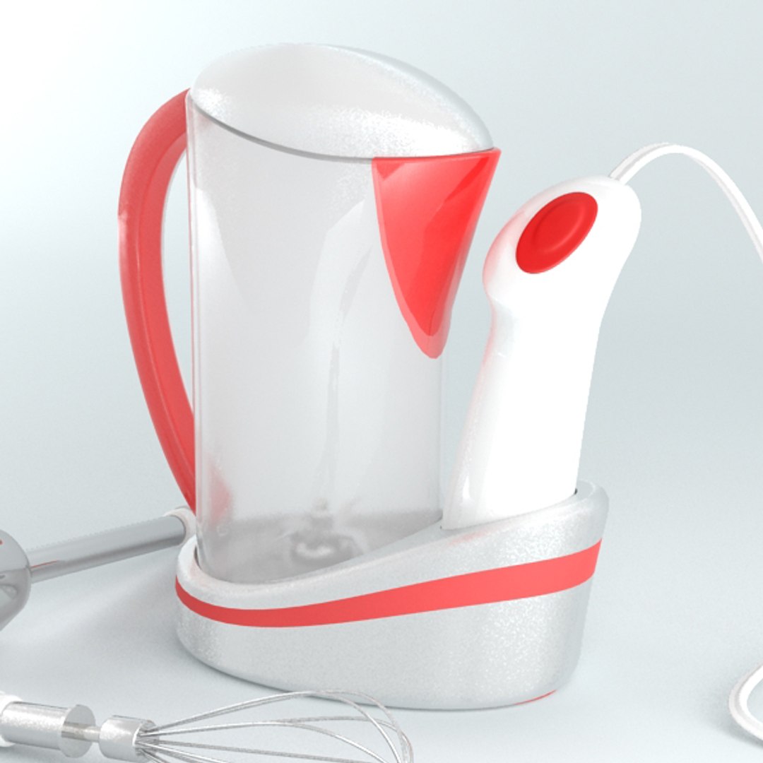3D mixer batidora model - TurboSquid 1542460