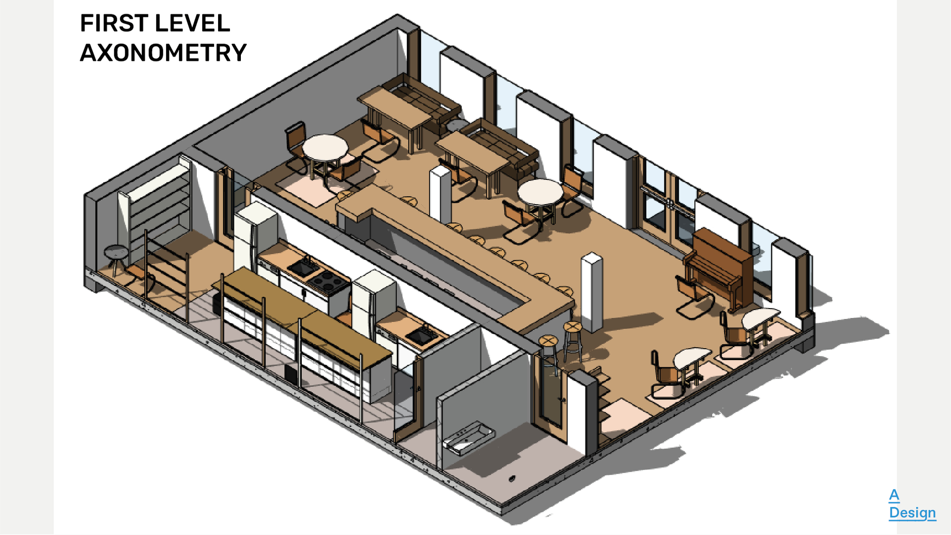 modelo 3d Barra - modelo Revit - TurboSquid 2018313