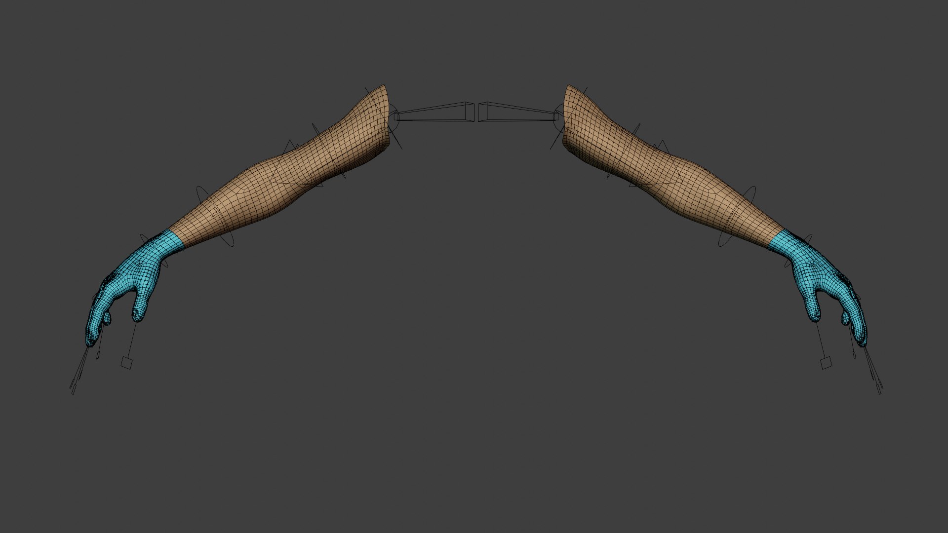 3D Gloved Medical Hand Rig - TurboSquid 1643428