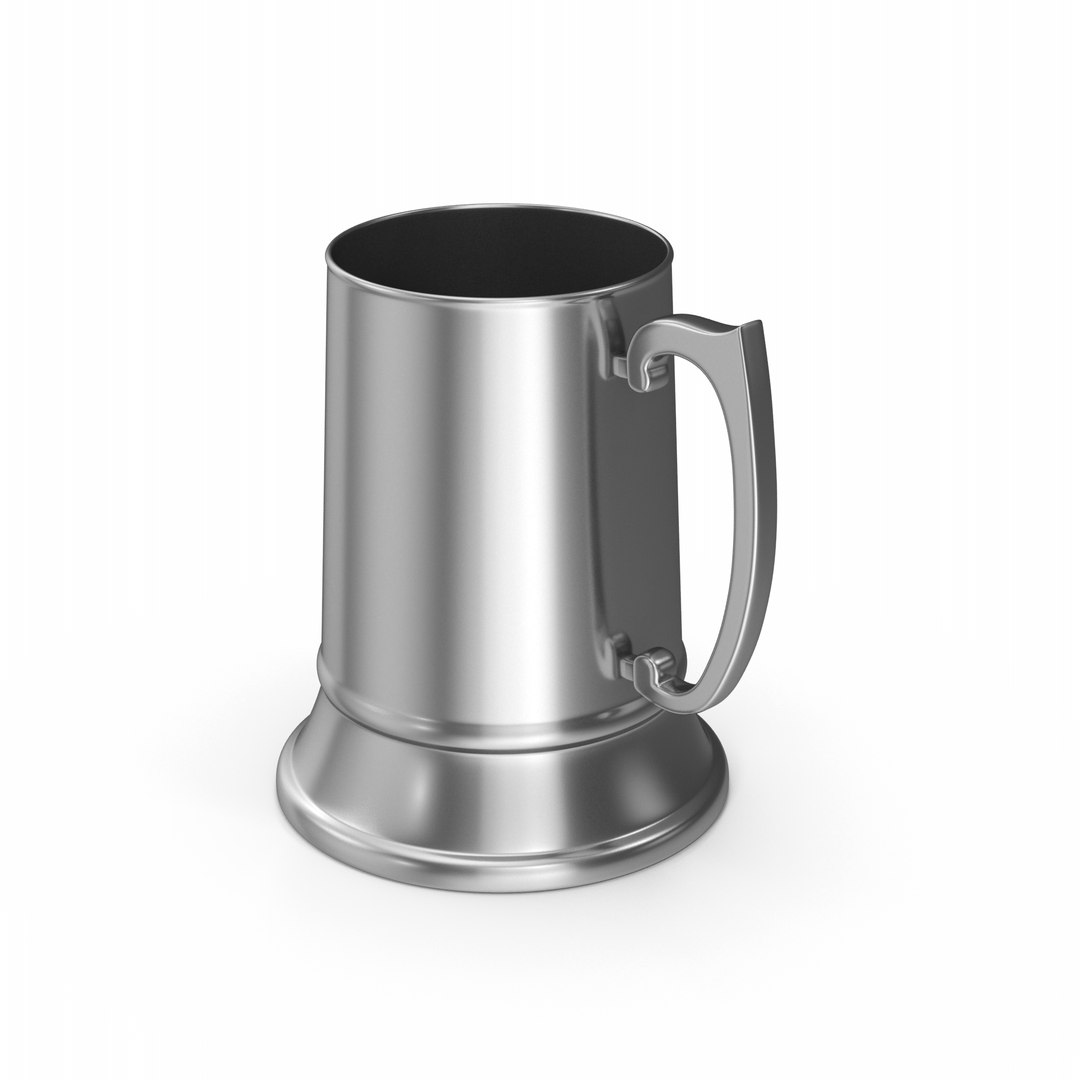 Steel Beer Stein 3D - TurboSquid 2317141