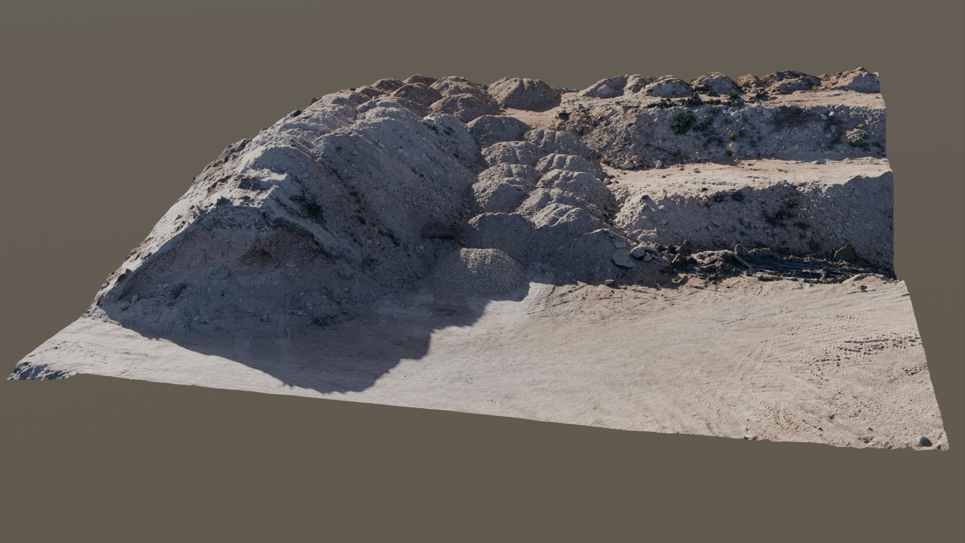 3D Construction Site Terrain Scan - TurboSquid 2389087