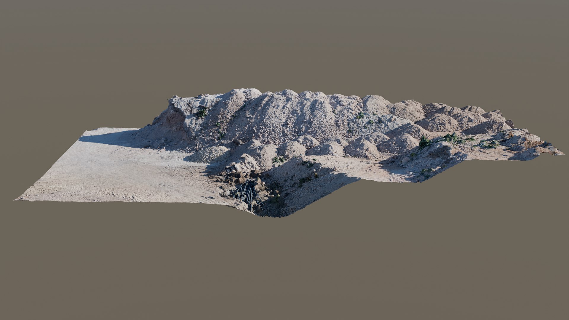 3D Construction Site Terrain Scan - TurboSquid 2389087