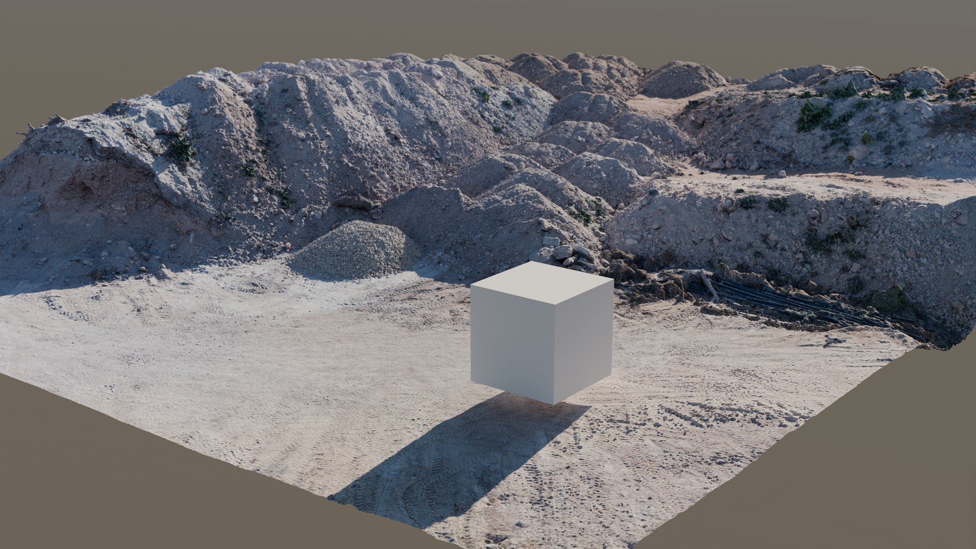 3D Construction Site Terrain Scan - TurboSquid 2389087