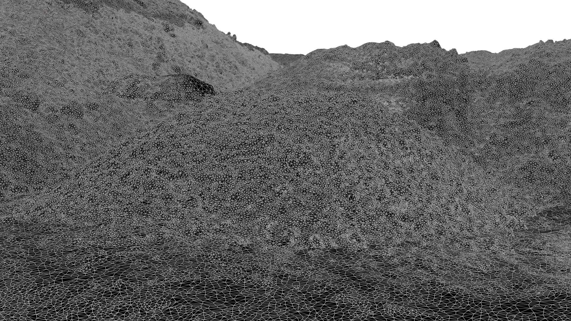 3D Construction Site Terrain Scan - TurboSquid 2389087