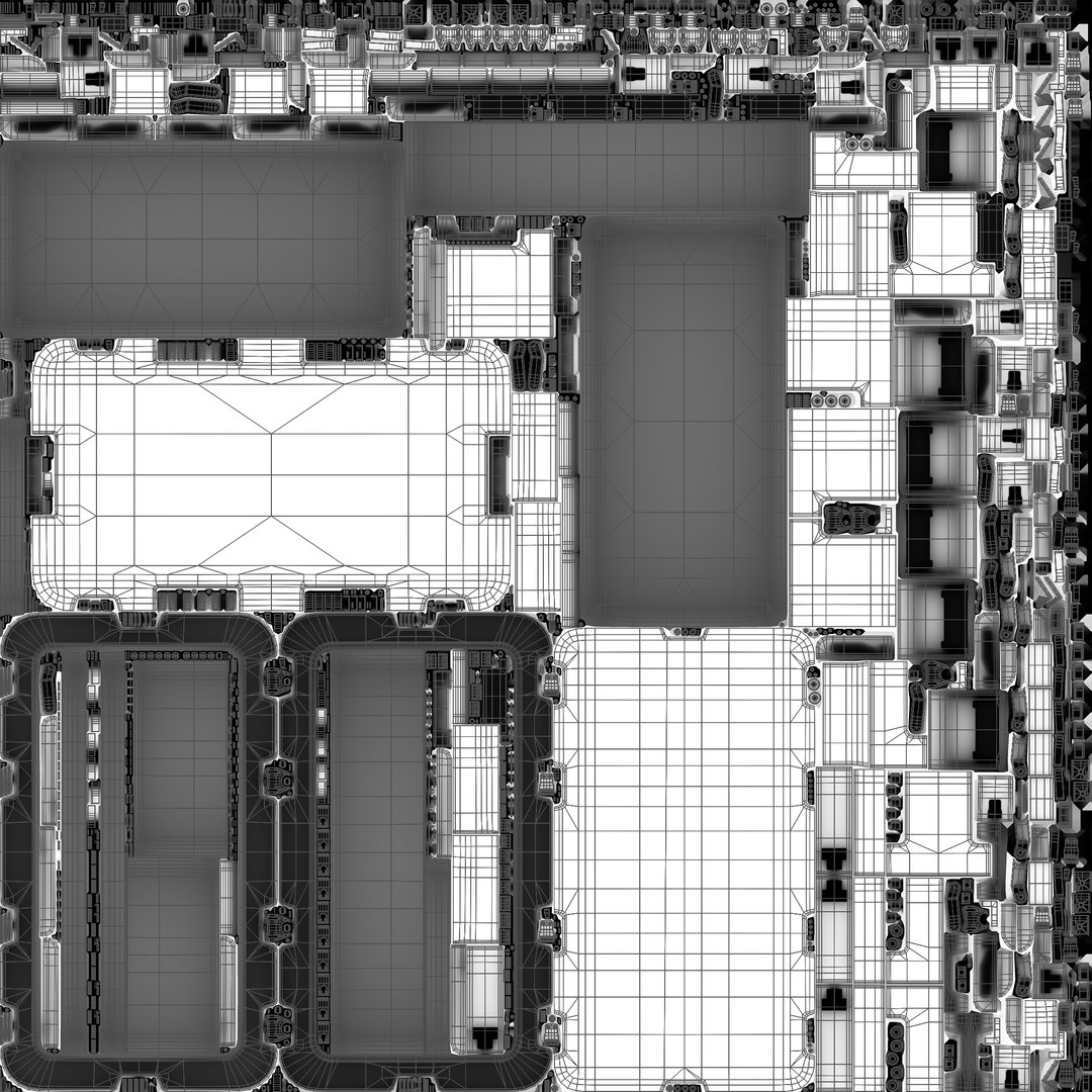 Metallic Crate Model - TurboSquid 2340829