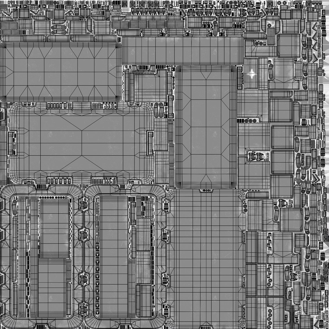Metallic Crate Model - TurboSquid 2340829