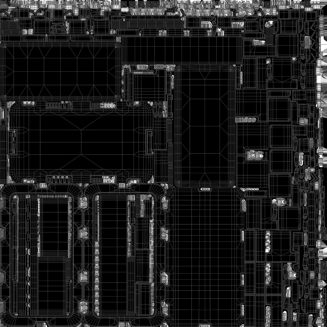 Metallic Crate Model - TurboSquid 2340829