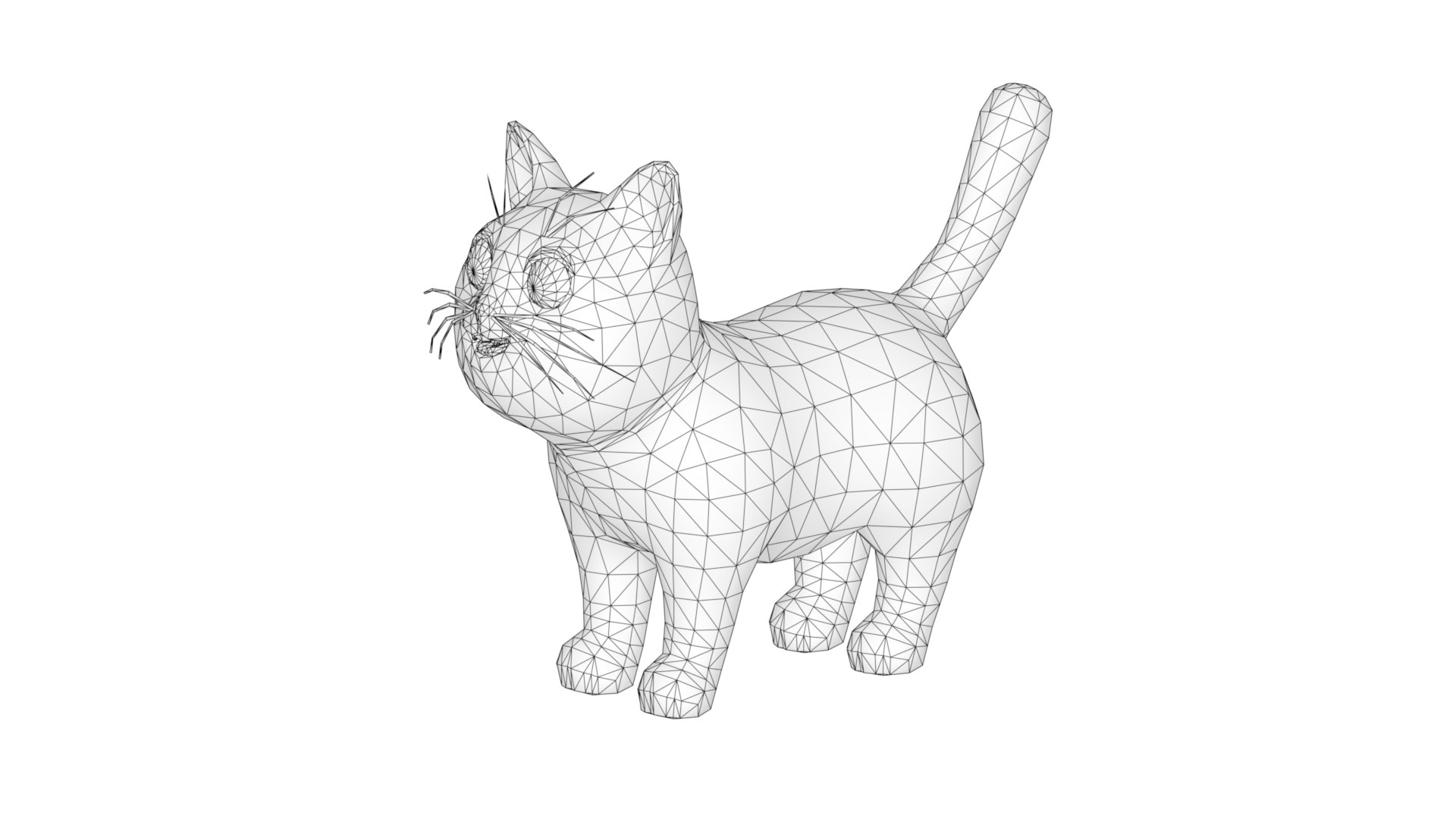 Cartoon Cat Model - TurboSquid 1998970
