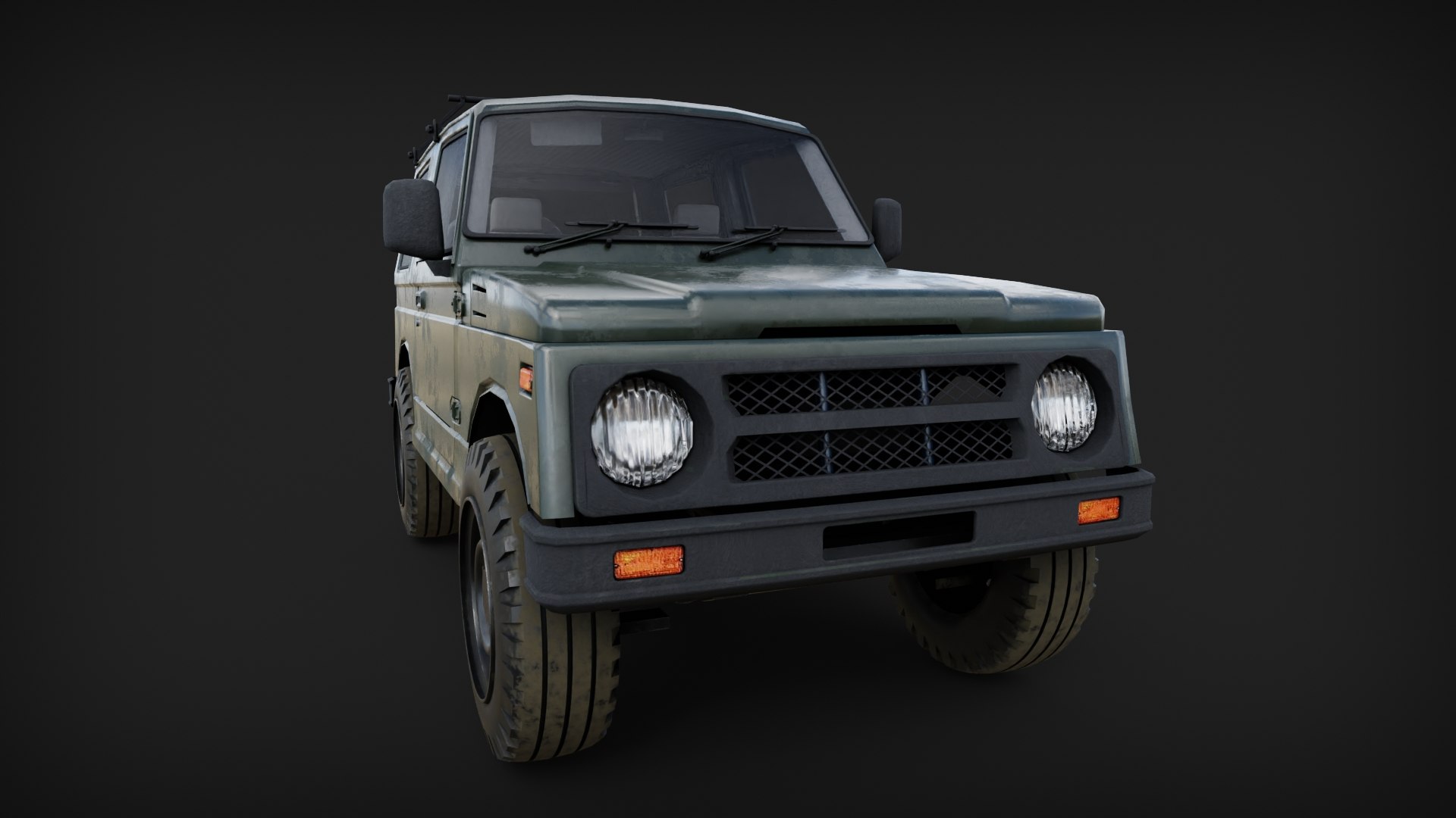 3D Military SUV Model - TurboSquid 2122370