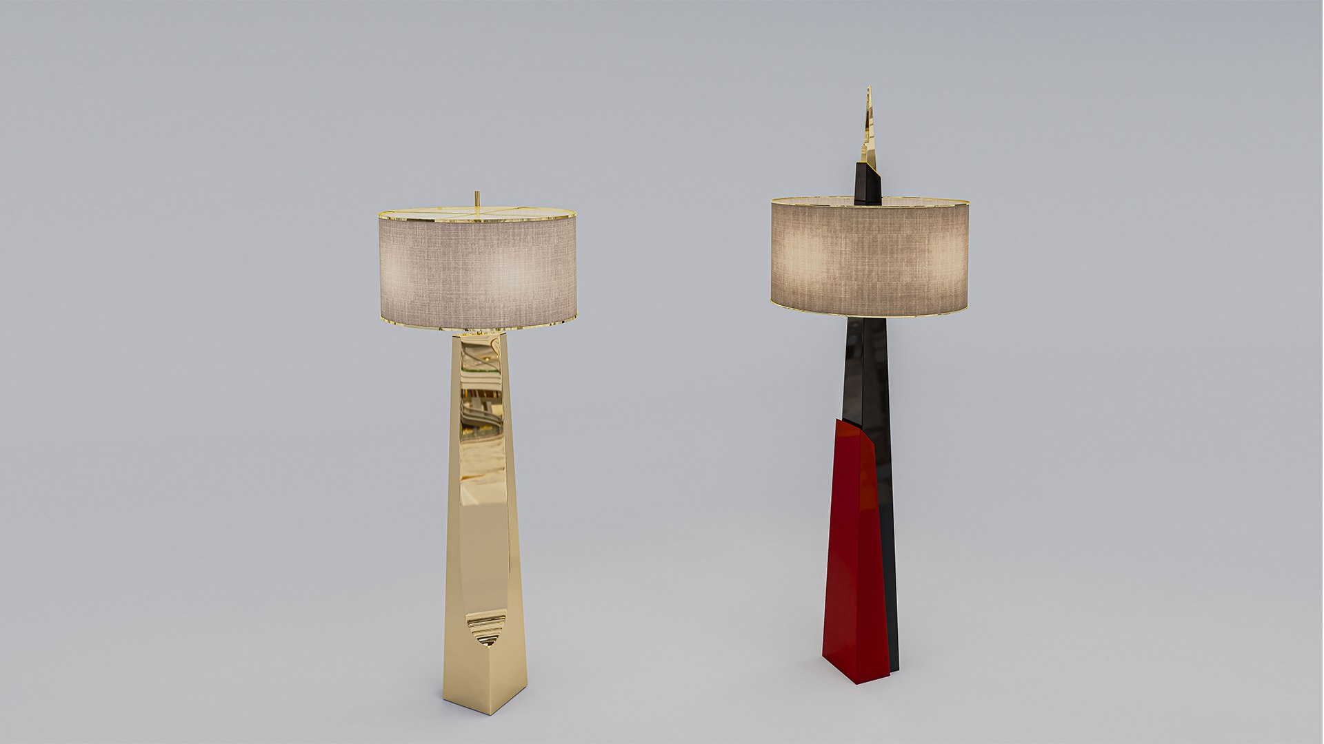 3D Liberte-Freedom Floor Lamp - TurboSquid 2181994